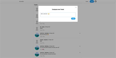 Github Mateuszwszolatwitter Clone A Full Stack Twitter Clone App