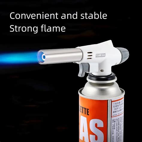 Portable Flame Gun Butane Burner High Temperature Welding Gas Torch