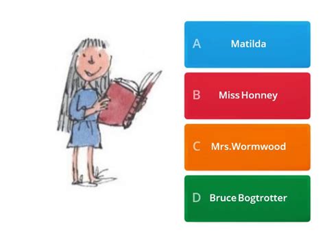 Matildaand Meet The Characters Quiz