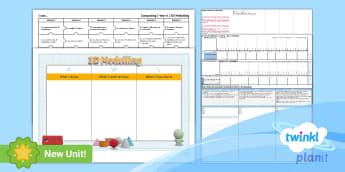 3D Modelling Year 6 Computing Lesson Plans Twinkl