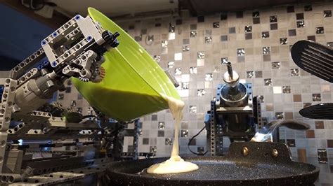 An Amazing Automated Lego Pancake Factory