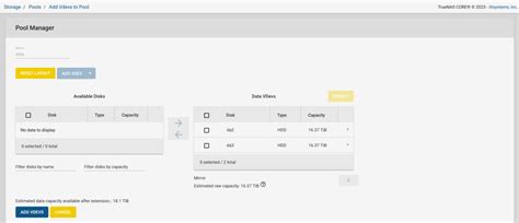 Expand The Mirror Pool Of Truenas System Maofeis Blog