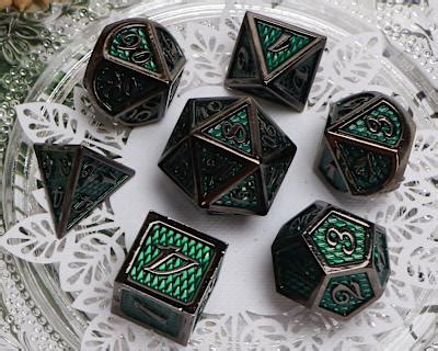 7 Board Game Set Of D4 D6 D8 D10 D12 D20 For Dnd Dice Glitter