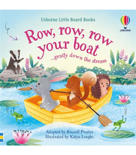 Usborne Publishing Little Board Books Row Row Row Your Boat Keyif