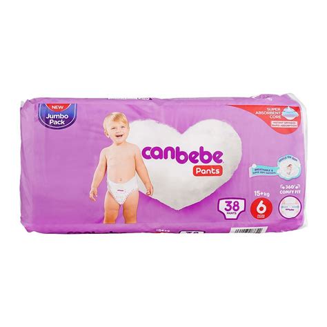 Canbebe Pants Jumbo Pack No6 Extra Large 15 Kg 38 Pack