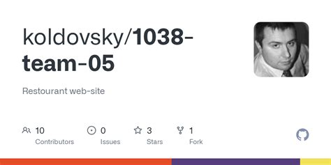 Github Koldovsky1038 Team 05 Restourant Web Site