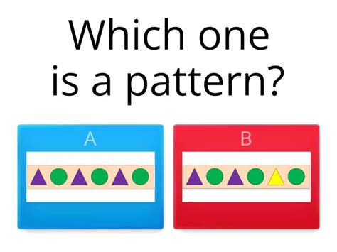 Week 5 Maths Patterns Quiz