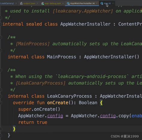 leakcanary 内存检测 csdn博客