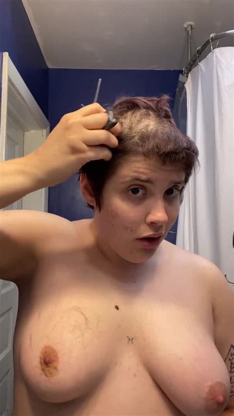 Shaven Tramp Adama Daat Amateur Fetish Head And Brow Shave