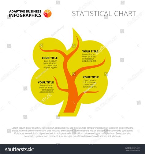 Tree Diagram Slide Template Stock Vector Royalty Free 516754831