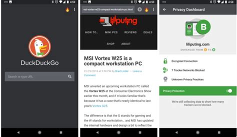 DuckDuckGo Adds Website Tracker Blocking To Mobile Apps Browser