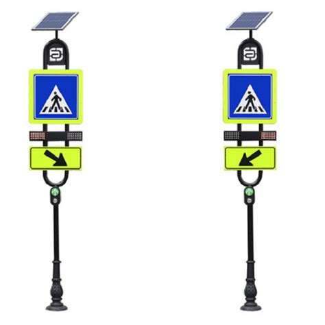Интелигентна система за пешеходно пресичане Пътна сигнализация Пътни знаци Производство
