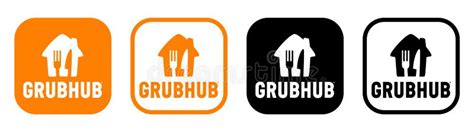 Grub Hub Logo Stock Illustrations 2 Grub Hub Logo Stock Illustrations
