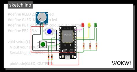 lab 3 analog input wokwi esp32 stm32 arduino simulator
