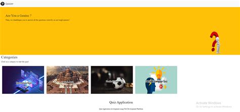 Github Nitesh Blog Quiz Application