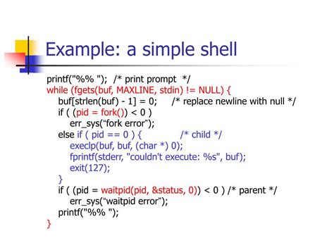 Ppt Ch4 Linux System Programming Process And Ipc Powerpoint