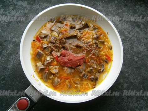 Гуляш из свиного сердца 10 фото в рецепте