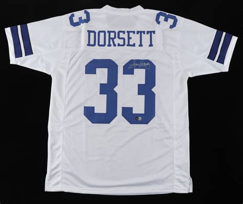 Tony Dorsett Signed Jersey Beckett Pristine Auction