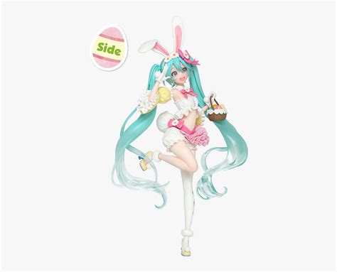 Vocaloid Hatsune Miku Spring Easter Ver Hatsune Miku Bunny Figure Hd Png Download Kindpng