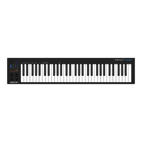 Nektar Impact Gx61 Usb Midi Keyboard Controller Techno Tribe