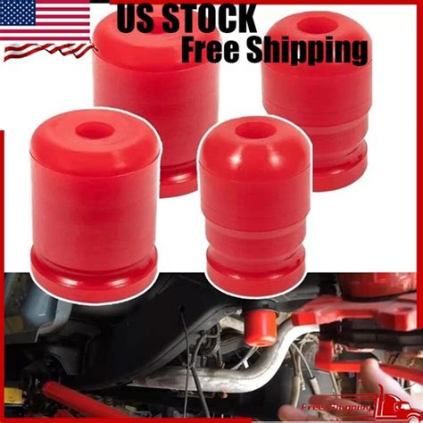 For Jeep Wrangler Jk Jku 07 18 Front And Rear Polyurethane Bump Stop Bump