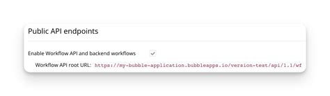 The Workflow Api Bubble Docs