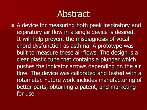 PPT Peak Inspiratory And Expiratory Flow Meter PowerPoint Presentation ID
