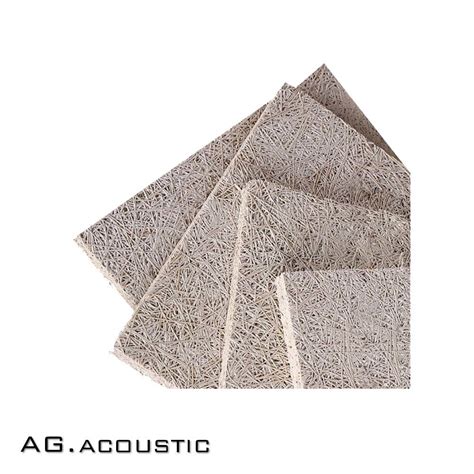 Ag Acoustic Green Building Material Wood Fiber Acoutic Wall Board