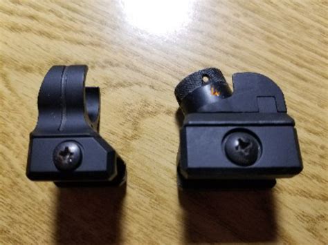 Vfc Hk416 Diopter Iron Sights Buis Hopup Airsoft