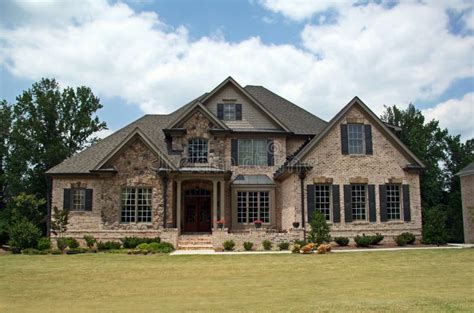 Upper Class Luxury Home Stock Image Image Of Class Neighborhood 890663