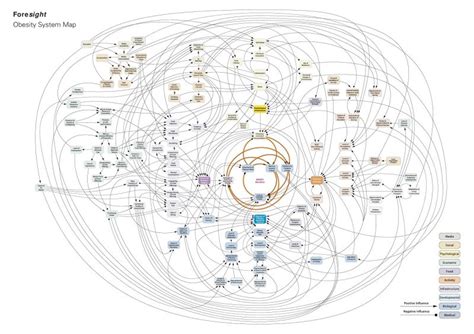 Reducing Obesity Obesity System Map Visual Representations Of The Different Factors That