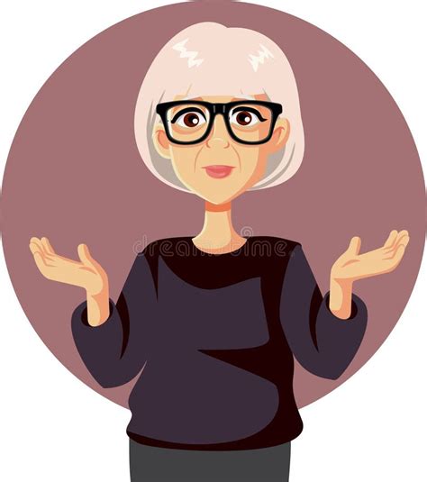 Mature Woman Uncertainty Stock Illustrations 17 Mature Woman