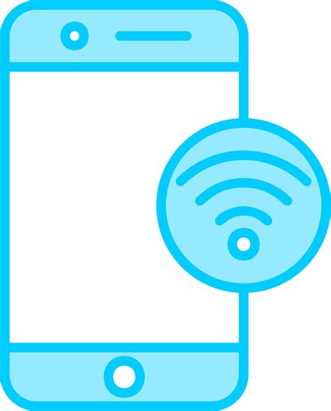 Mobile Wifi Vector Icon 20326165 Vector Art At Vecteezy