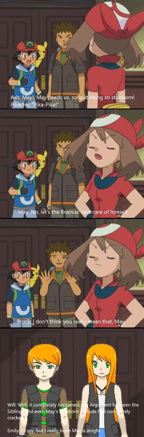 Pokemon Quest May And Maxs Argument By Willdinomaster55 On Deviantart