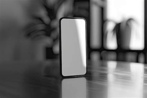 Smartphone Mockup Ui Ux Or App Screen Presentation Premium Ai