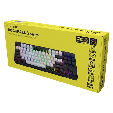 Rockfall 3 Tkl Wireless Hator Official Website