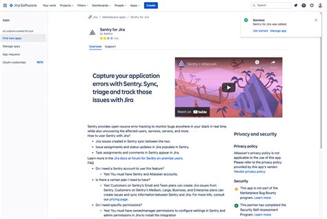 Sentry Jira Integration Tutorial Atlassian