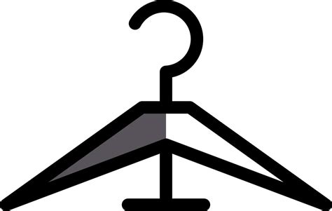 Clothes Hanger Vector Icon Design Vector Art At Vecteezy