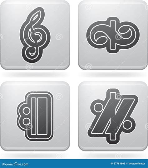 Musical Notation Cartoon Vector CartoonDealer Com 27784805