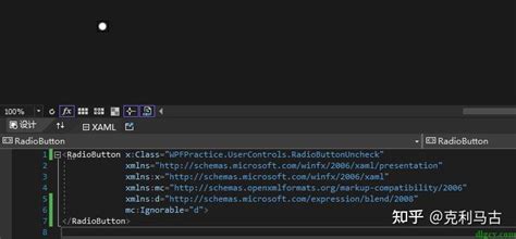 让 WPF 的 RadioButton 支持再次点击取消选中的功能 知乎