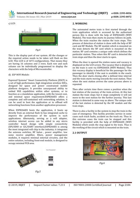 Irjet Automatic Metro Train Using Rfid Pdf