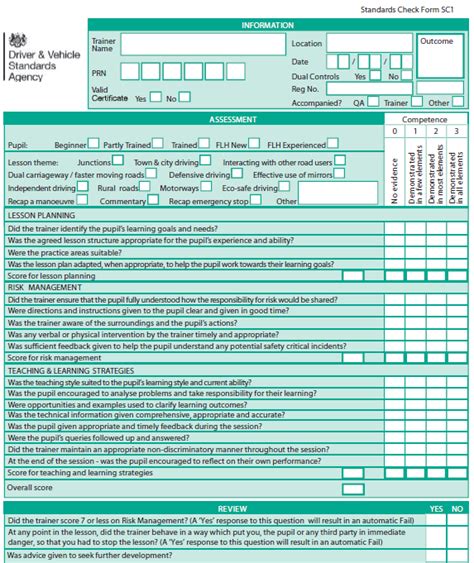 understanding the adi standards check marking sheet