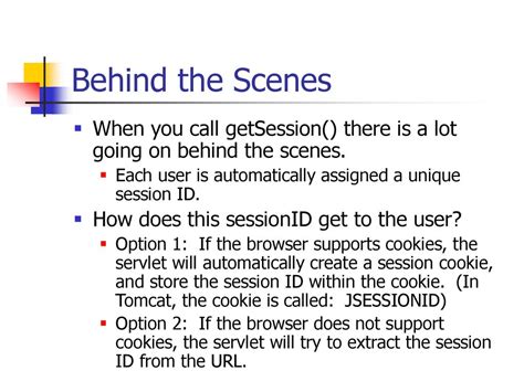servlet session tracking session api ppt download