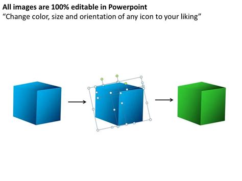 3d Cube Perspective Powerpoint Presentation Slides Db Presentation Graphics Presentation