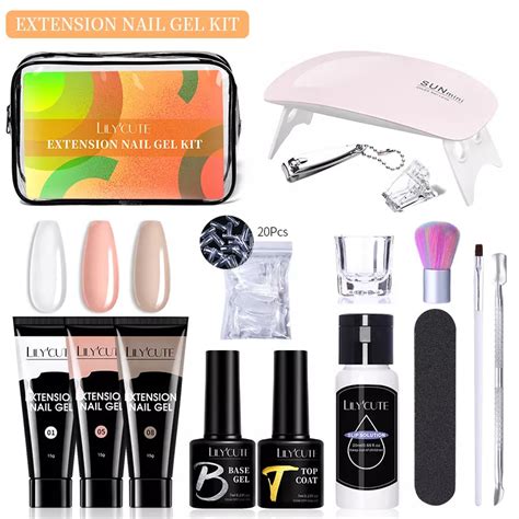 15pc 3 Colour Polygel Kit By Lilycute Polygel Nails Uk