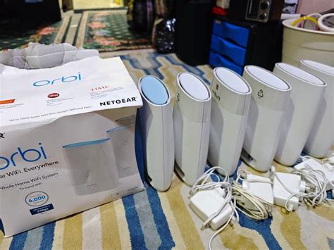 Netgear Orbi Router Dan Mesh Computers And Tech Parts And Accessories Networking On Carousell