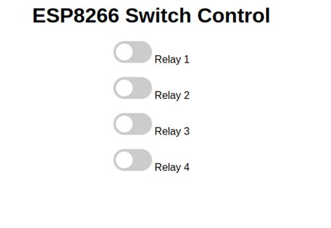 Smart Iot Relay Switch Board Using Esp8266 And A Flutter App Pr