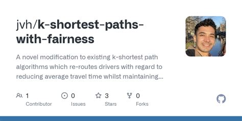Github Jvhk Shortest Paths With Fairness A Novel Modification To