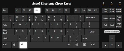 Close Excel Excel How To