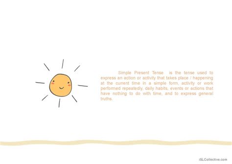 Simple Present Tense General Readin English ESL Powerpoints